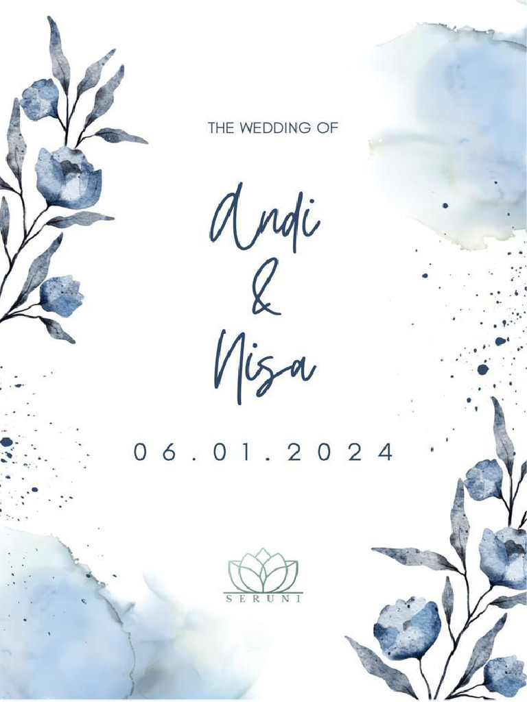 Rundown Wedding Seruni | PDF