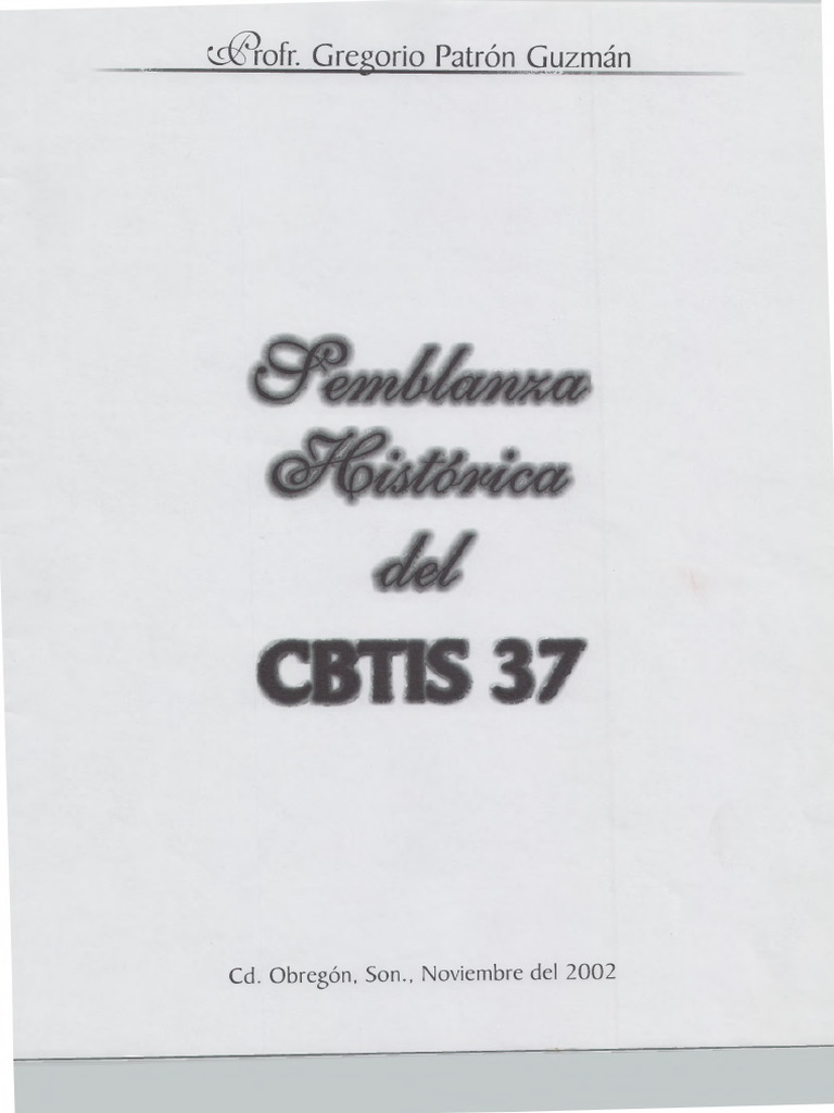 30 Aniversario Cbtis 37 | PDF