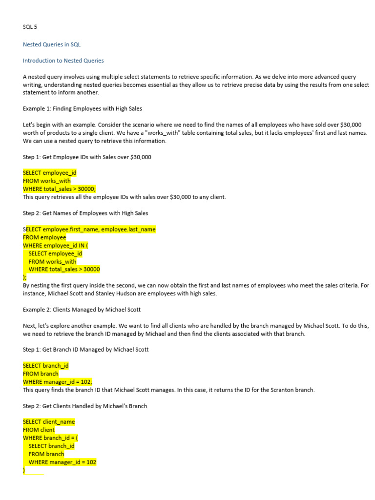 Công TH C SQL | PDF | Data Management | Computing