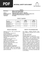 BMS 5 95 MSDS | PDF | Waste | Water