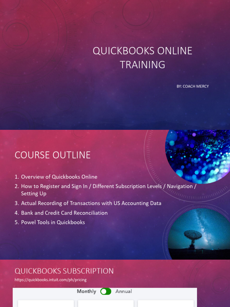 QBO Training | PDF | Quick Books | Invoice