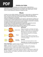 Acinetopsia | PDF | Enxaqueca | Percepção visual