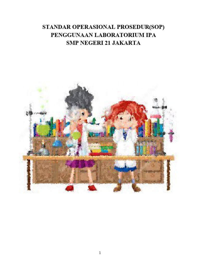 Sop Penggunaan Alat Lab 21 | PDF