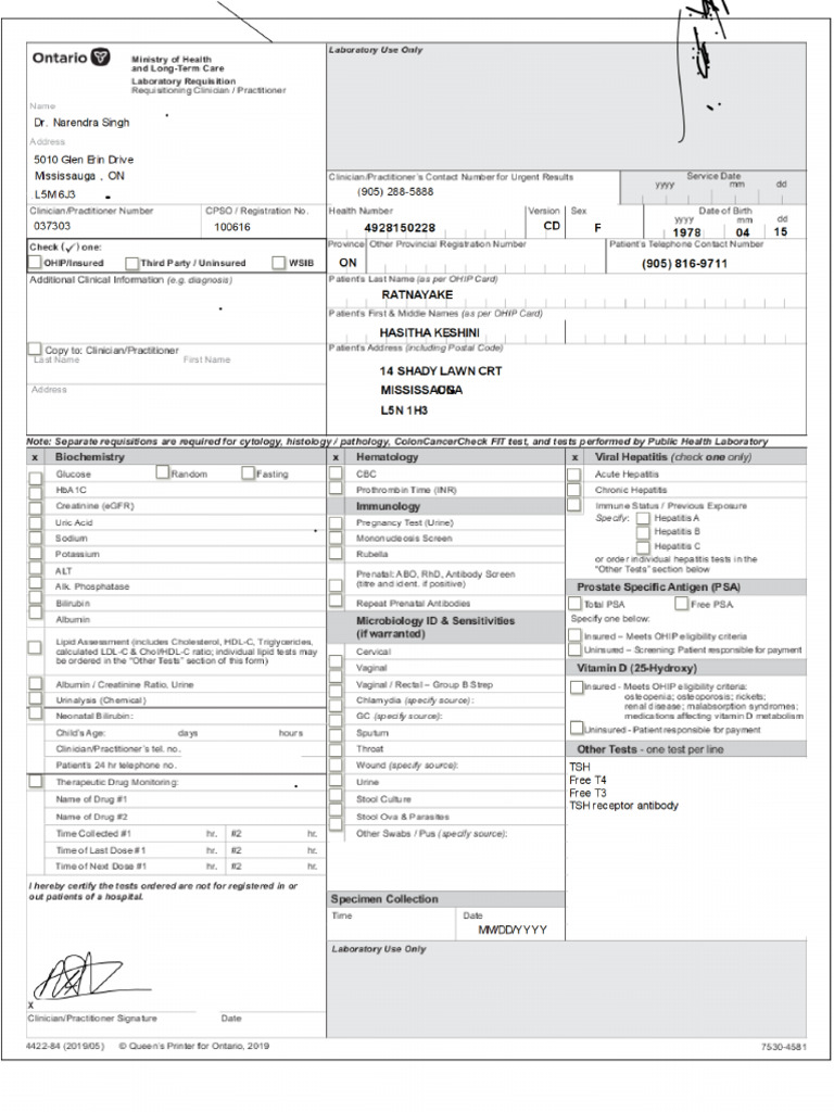 2022-Oct-04 Lab Req - Blank 2019 - Specialist 3 | PDF