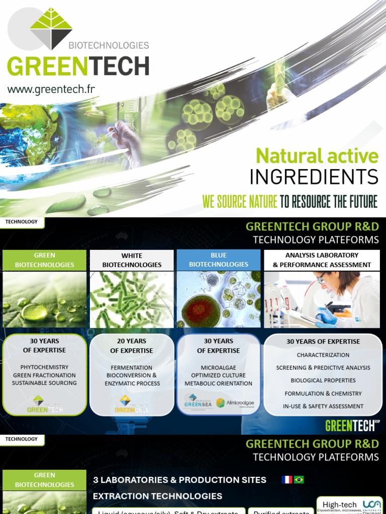 Greentech Introduction - 2024 | PDF