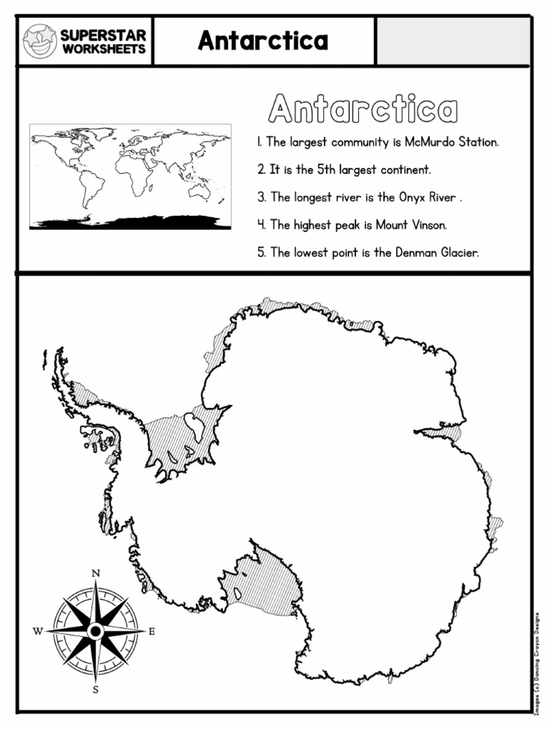 Antartica Fact Sheet | PDF