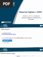 Tutorial Repositorio CMSP | PDF | Negócios