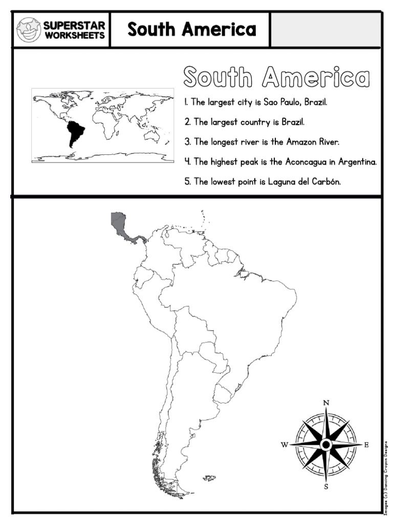 South-America-Fact-Sheet | PDF