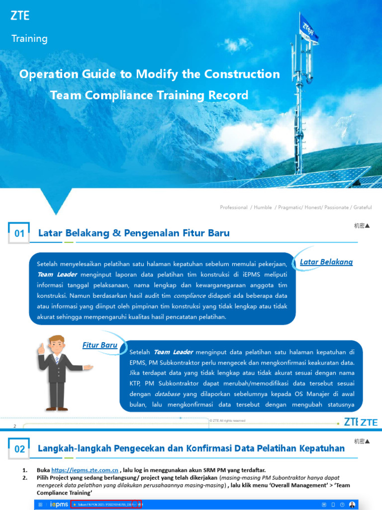Operation Guide To Confirm or Modify The Construction Team Compliance ... Operation Guide To Confirm or Modify The Construction Team Compliance ...