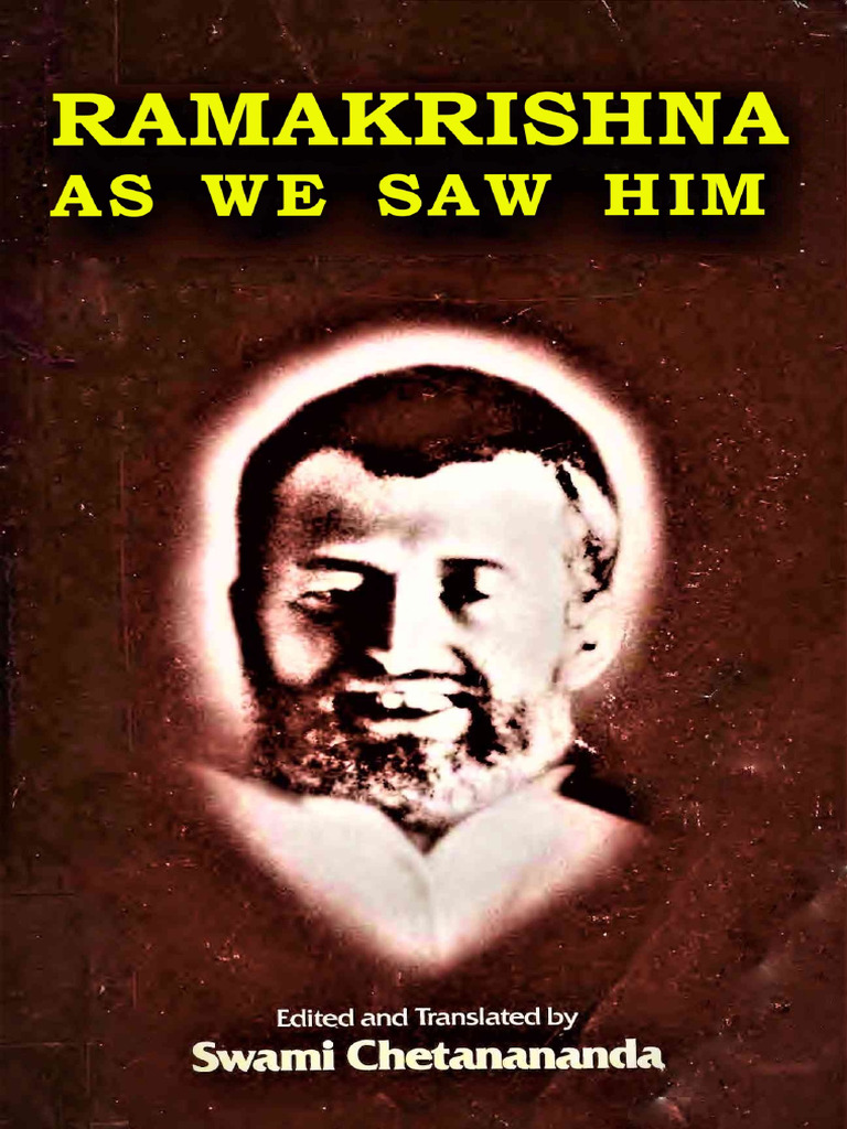 Saw Him Swami Chetananda | PDF | Ramakrishna | Sarada Devi