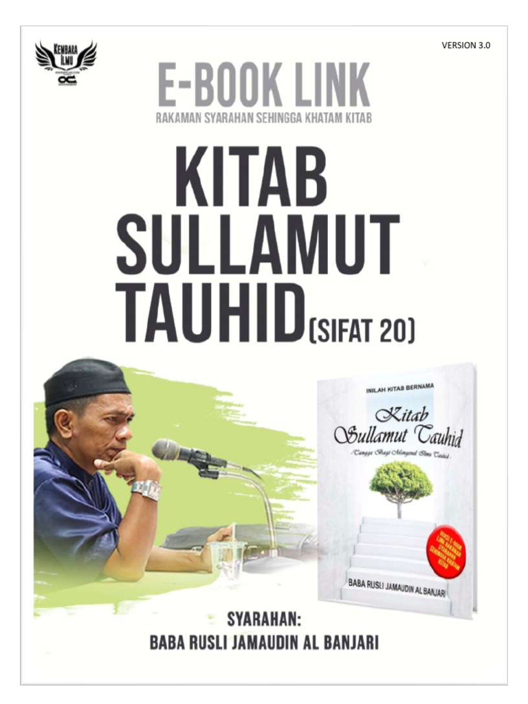 E Book Link Kitab Sulamut Tauhid Ver 3.0 | PDF