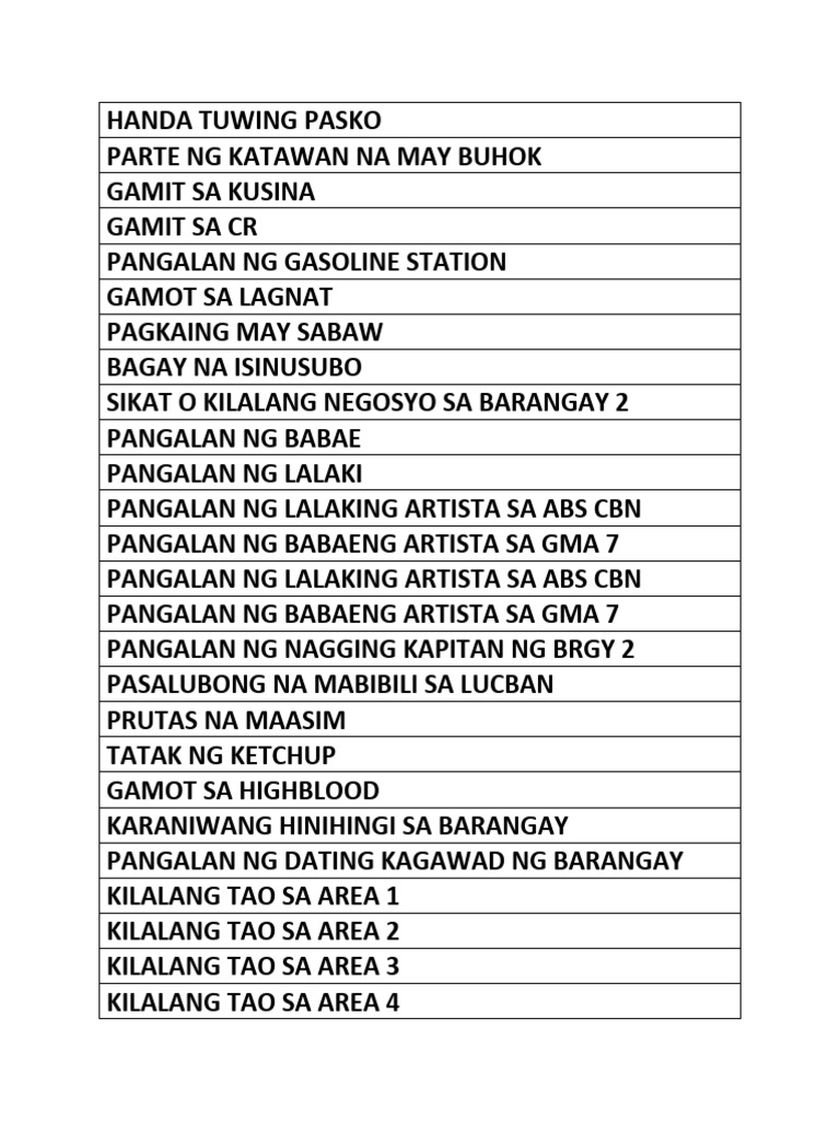 Handa Tuwing Pasko | PDF