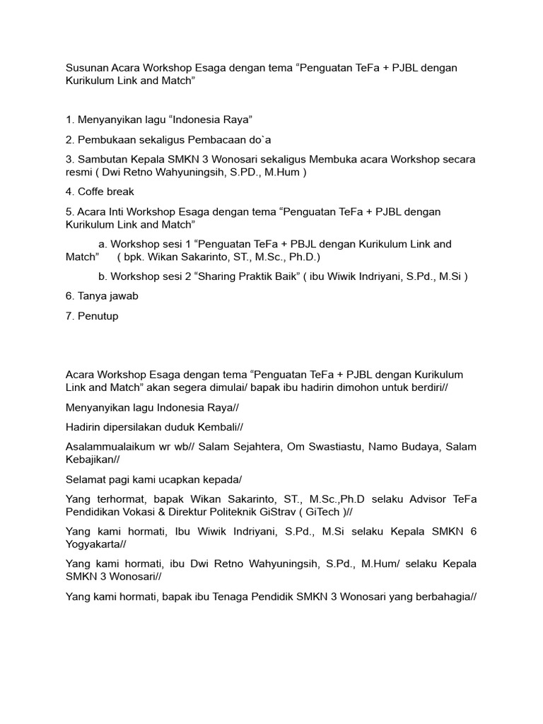 MC Workshop 11 Jan 2024 | PDF