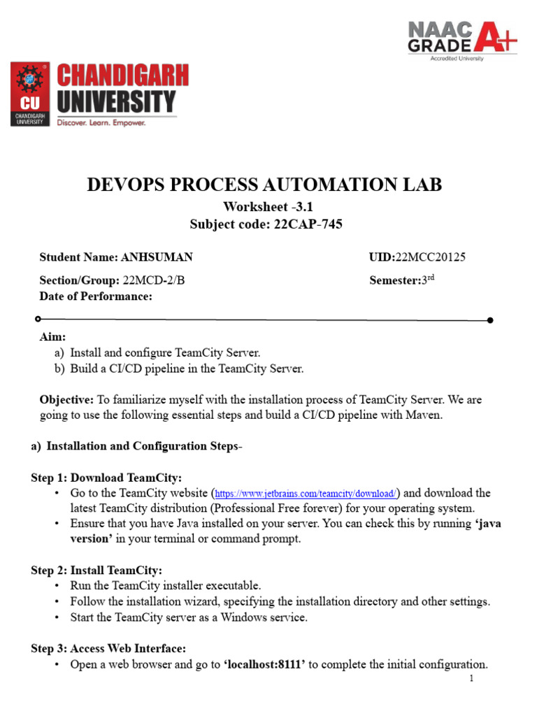 DPA Exp3.1 | PDF | Version Control | Java (Programming Language)