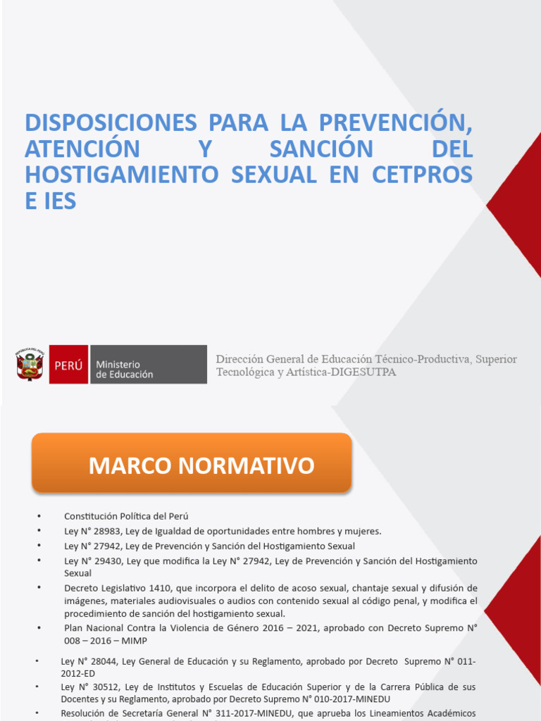NT Hostigamiento Ies Cetpros Esfas Pedagogicos 25set | PDF