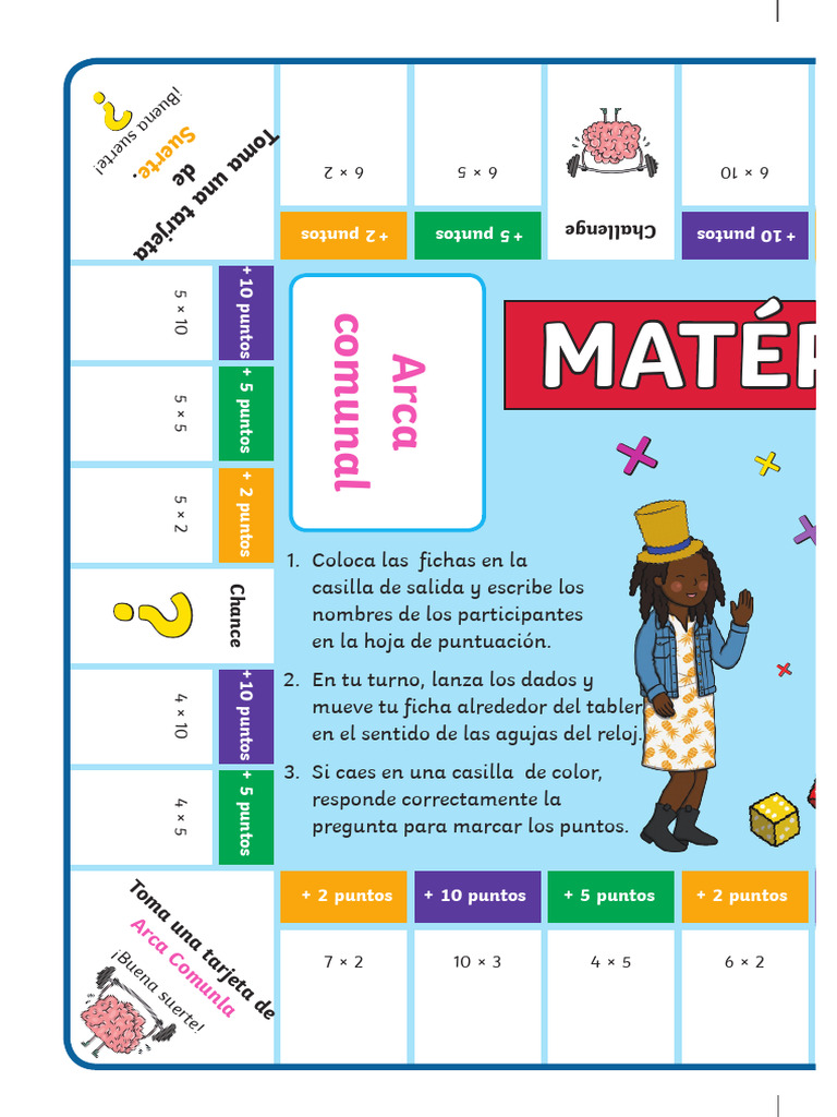 Tablero 2 X A4 | PDF | Juegos de mesa | Juego de azar