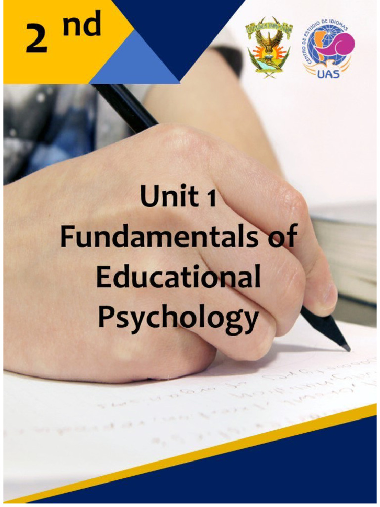 Unit 1 Fundamentals of Educational Psychology 2018 | PDF | Schema (Psychology) | Constructivism ...
