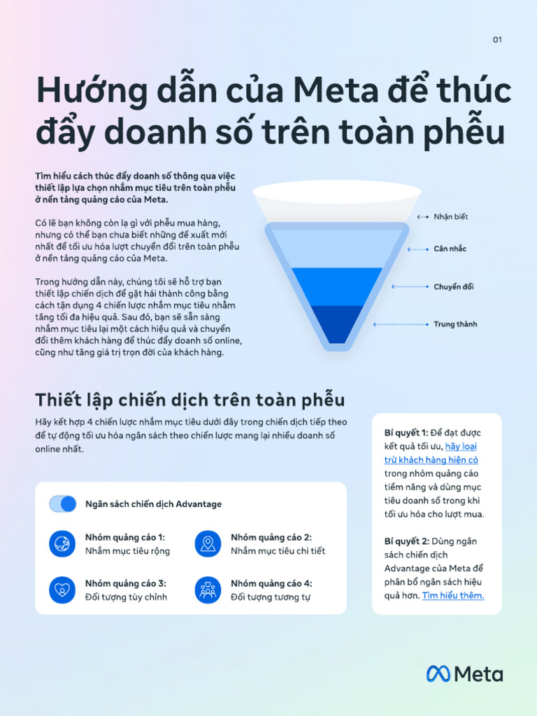 Meta Guideto Full Funnel Sales Part 1 | PDF