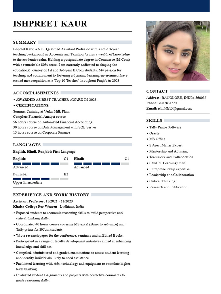 Ishpreet Kaur | PDF | Learning | Educational Technology