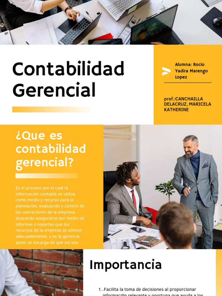contabilidad gerencial | PDF | Business | Planificación
