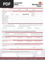 Nambawan Super Withdrawal Form Guide | PDF