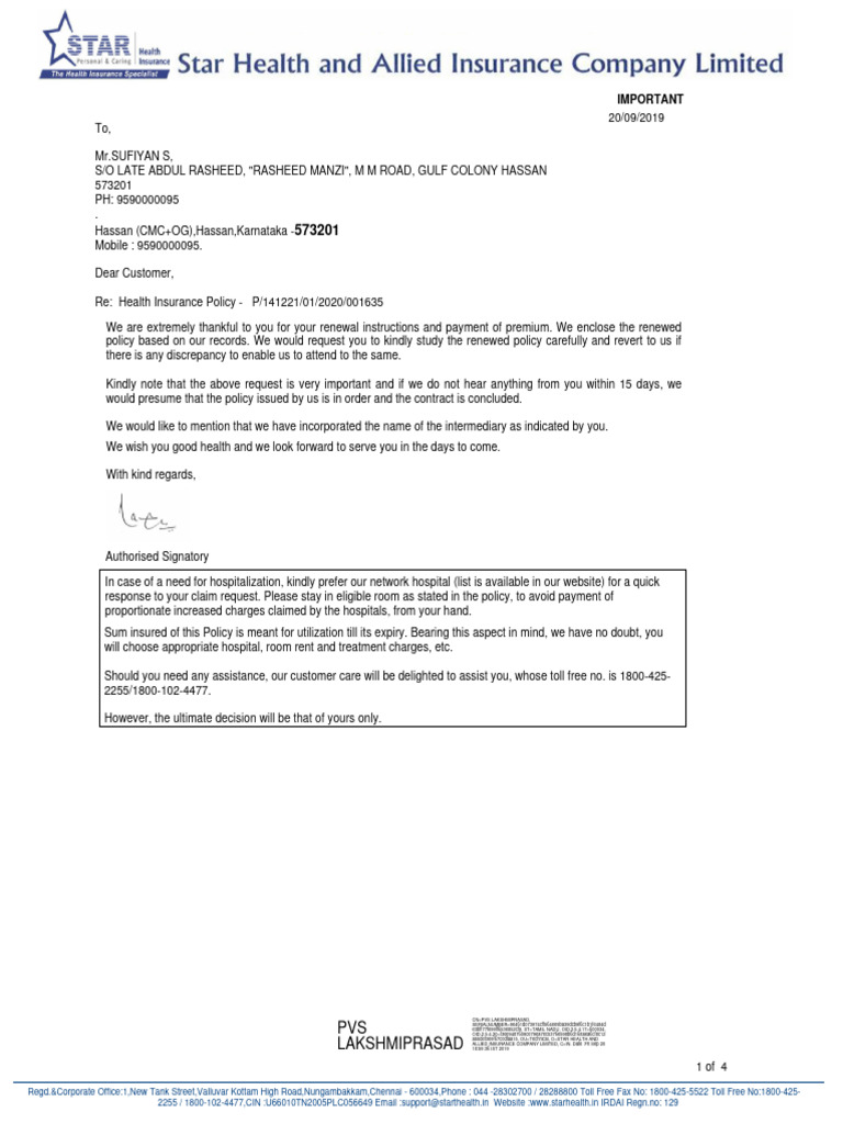 Policy Schedule | PDF | Insurance | Service Industries