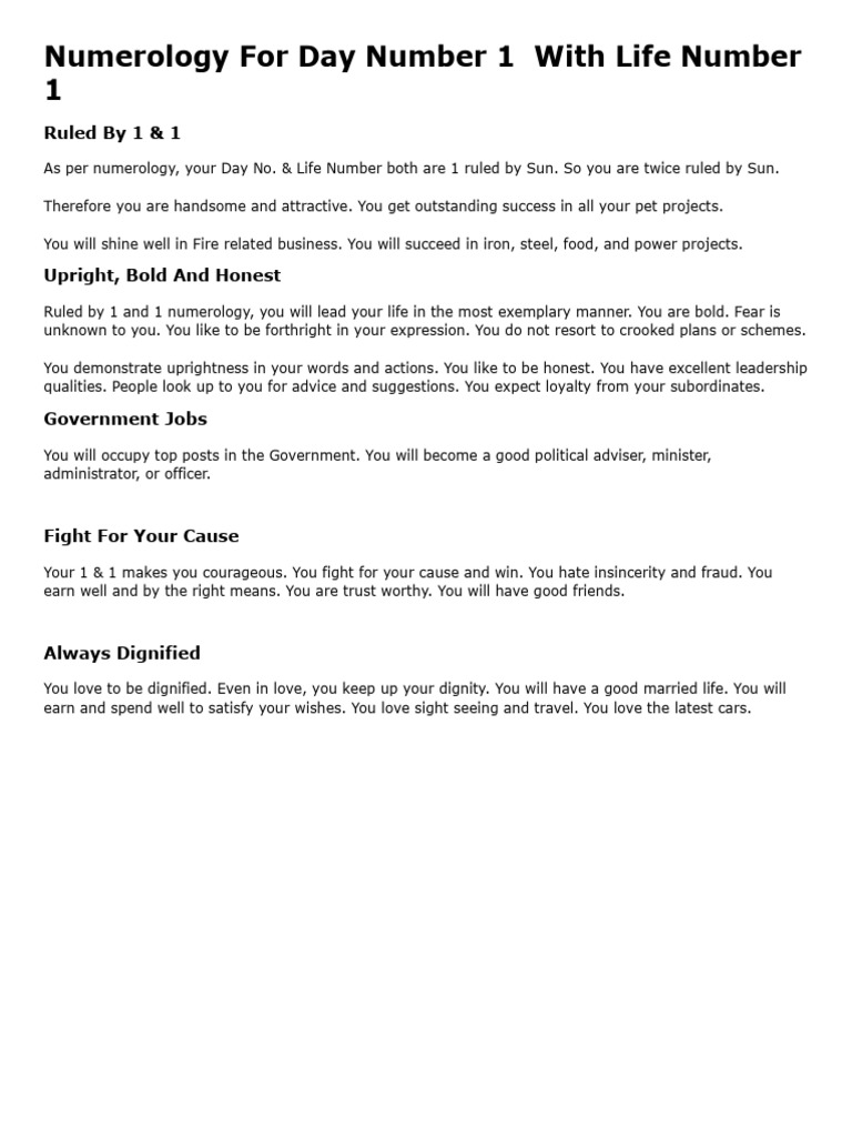 Mulank Bhagyank Combination | PDF | Luck | Planets