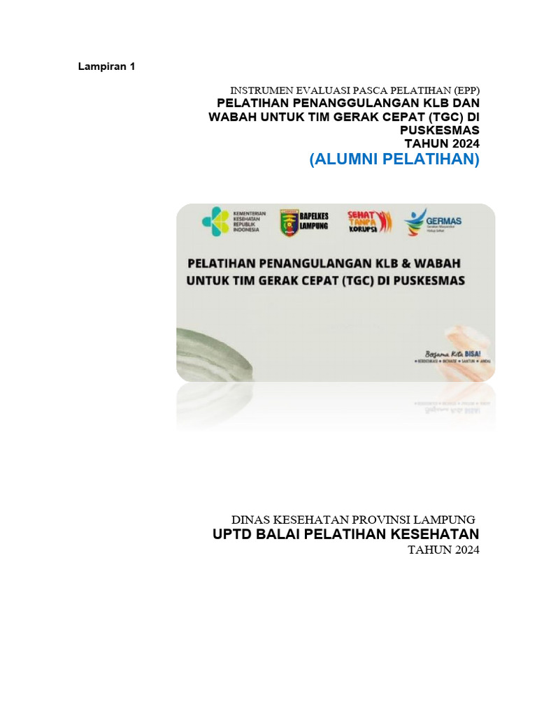 Epp TGC 2024 - Alumni | PDF | Sains & Matematika