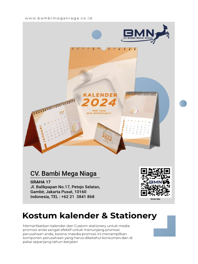 Keunggulan Kalender Meja untuk Promosi | PDF