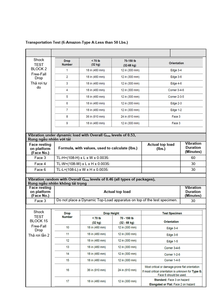 Ista 6 Amazon Type A | PDF