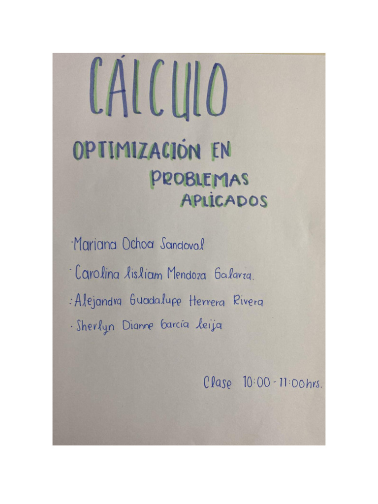 Optimizacion | PDF