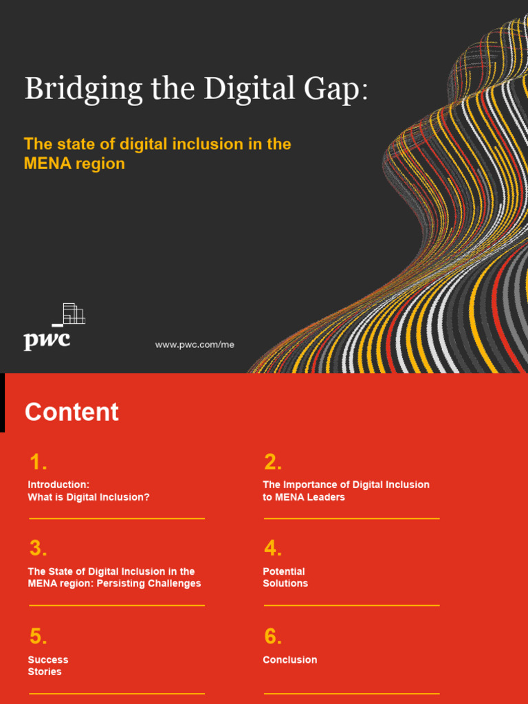 Digital Inclusion Challenges in MENA | PDF | Gulf Cooperation Council ...