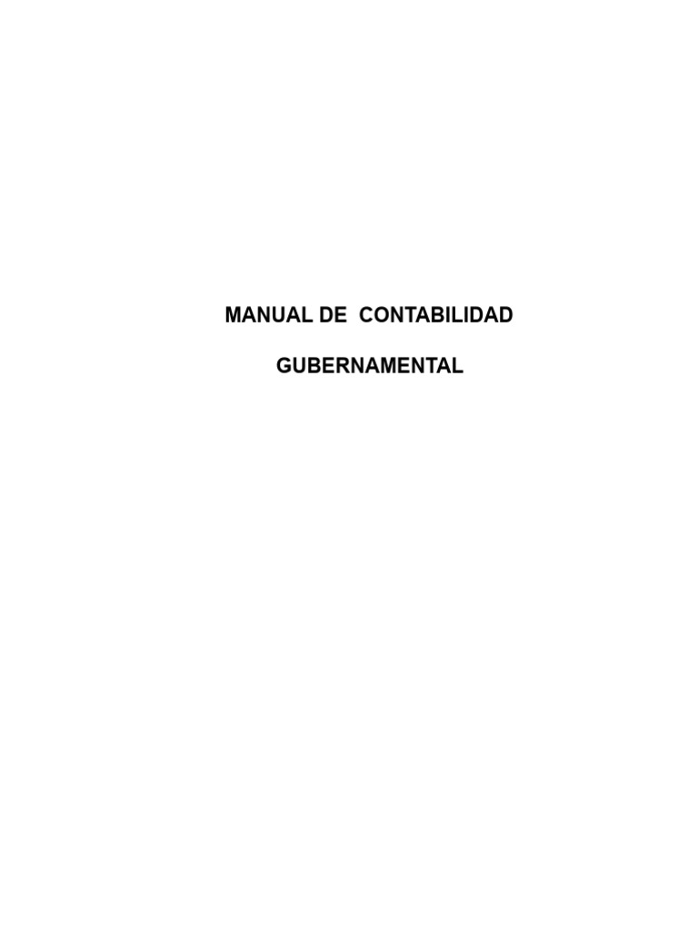 Contabilidad Gubernamental en México | PDF | Contabilidad | Presupuesto
