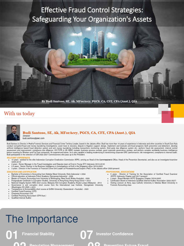 Effective Fraud Control Strategies, Safeguarding Your Organization ...