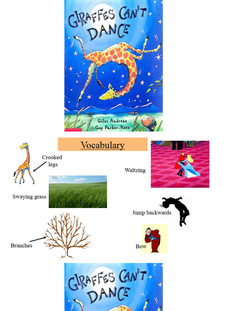 Giraffes Can't Dance Story and Vocabulary | PDF