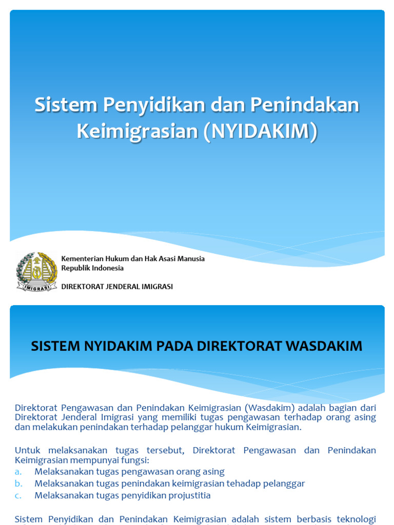 Materi 10 - SIMKIM Nyidakim & Rudenim | PDF