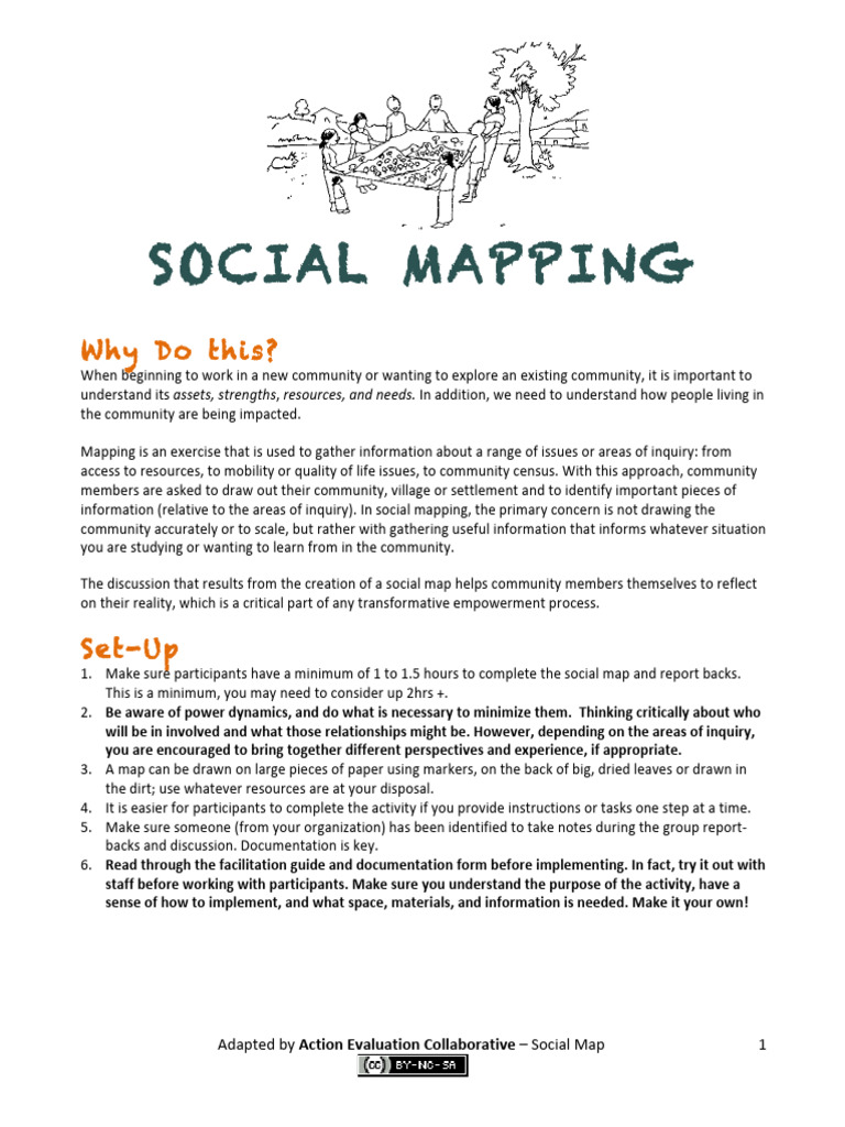 Social Mapping Guide | PDF | Community | Information