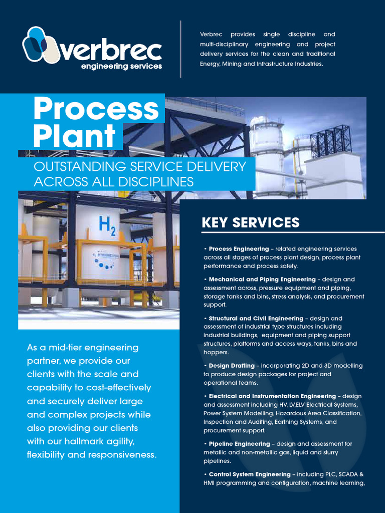 Verbrec - Cap Statement - Process Plant | PDF | Engineering | Engineering Design Process