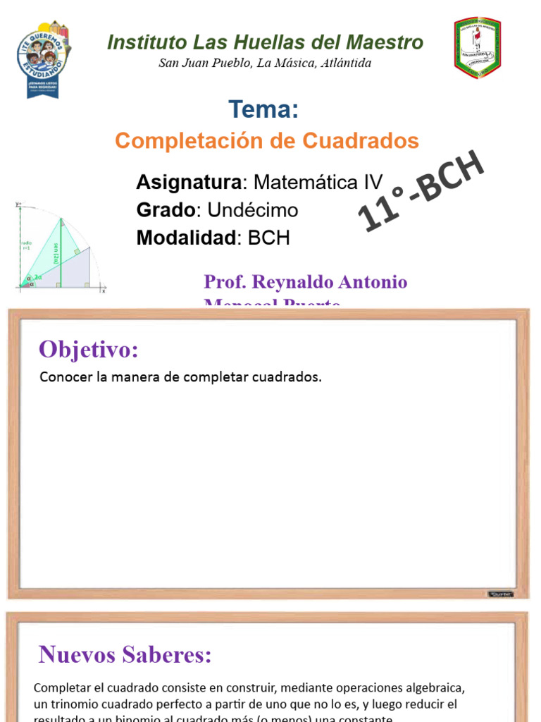 Completación de Cuadrados | PDF