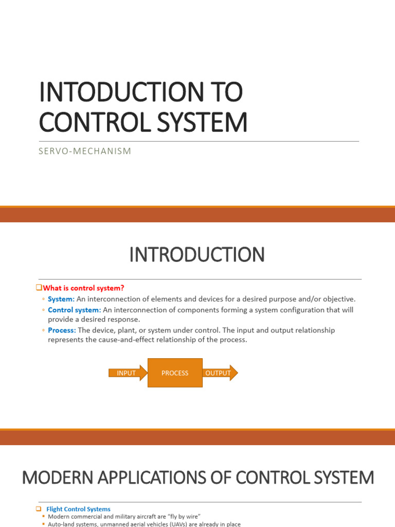 Servo Mechanism | PDF | Electric Motor | Servomechanism