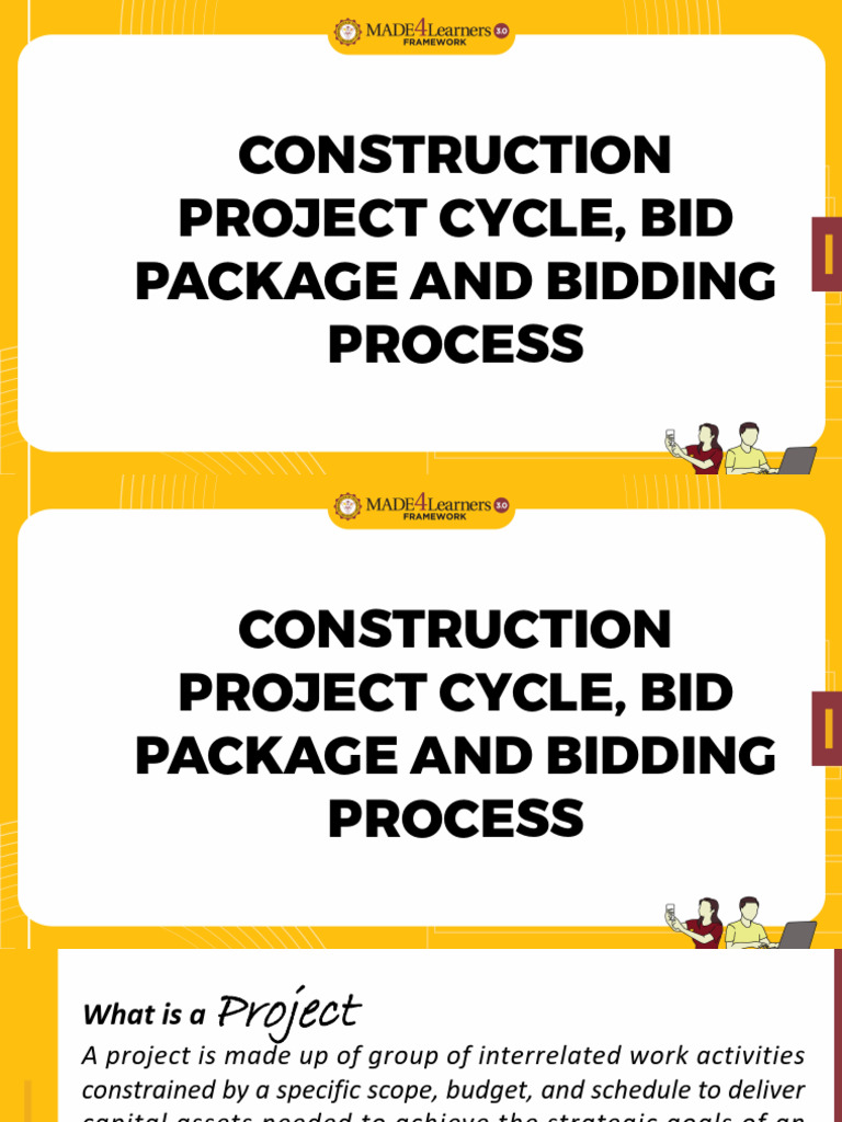 Project Construction Overview | Download Free PDF | Specification (Technical Standard) | Procurement