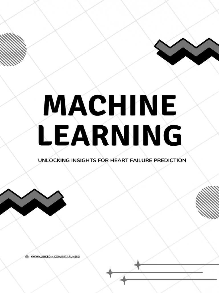 Machine Learning for Heart Failure Prediction | PDF | Machine Learning | Support Vector Machine