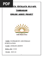 Sewa Project Class-12 - 2021 | PDF | Human Nature | Wellness