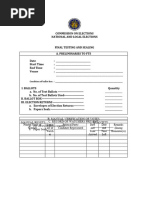 TALLY SHEET and CERTIFICATE OF VOTES OF CANDIDATES | PDF | Governance ...