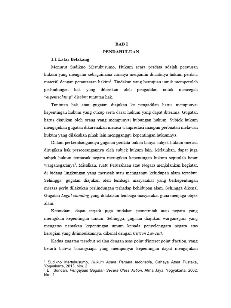 Isi HK - Acara Perdata | PDF