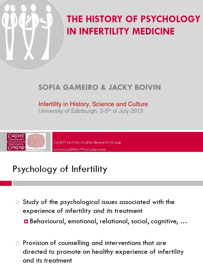 Psychology's Role in Infertility Medicine | PDF | Infertility | Psychology