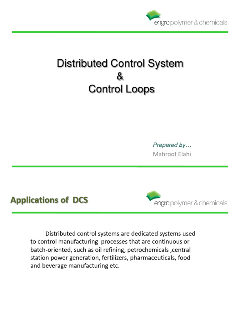 DCS Distributed Control System | Download Free PDF | Feedback | Computer Network