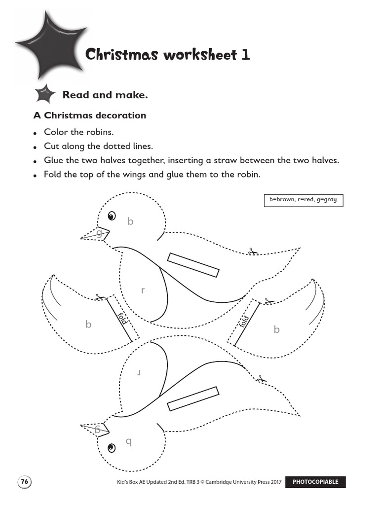 Christmas Worksheet | PDF