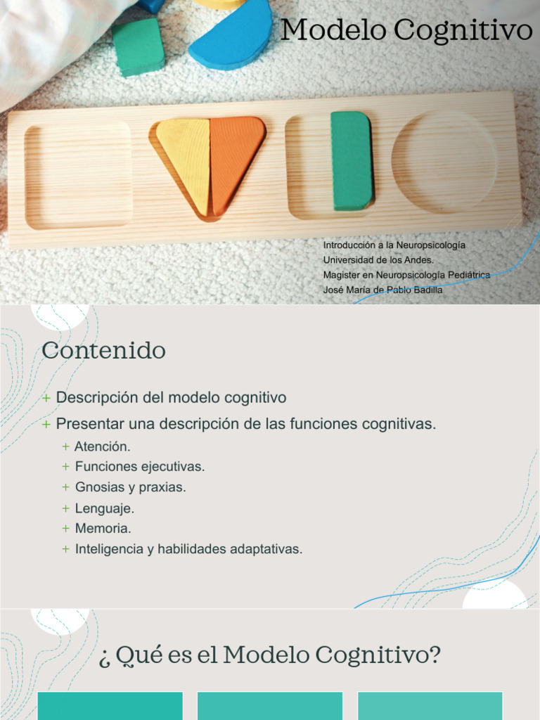 Modelo Cognitivo (A) | PDF | Atención | Memoria