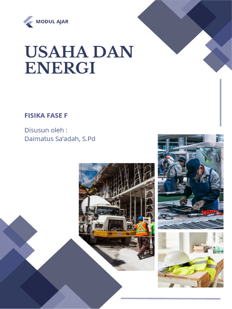 Modul Ajar Fisika - Usaha Dan Energi - Fase F | PDF